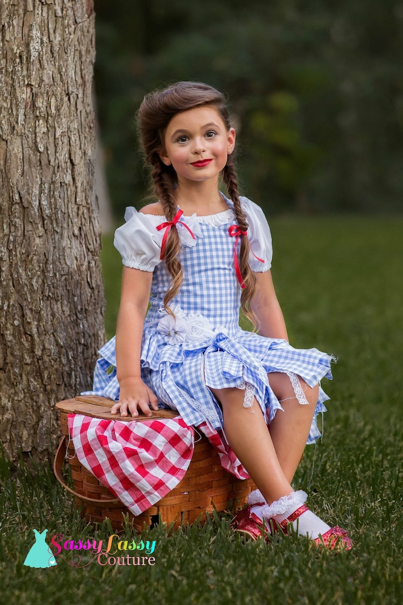 Dorothy Costume Wizard of Oz Inspired Costume Dorothy Dress - Etsy