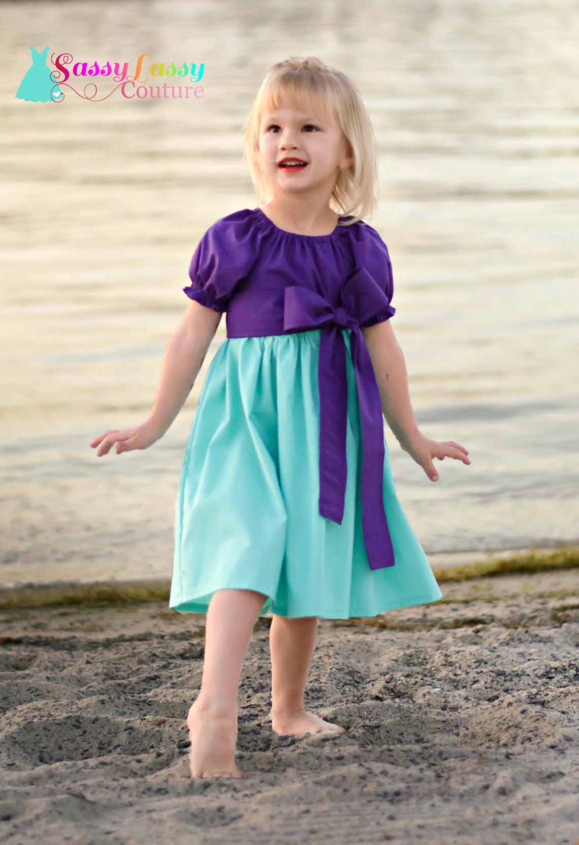Mermaid Princess Dress Princess Inspired Dress Girls - Etsy