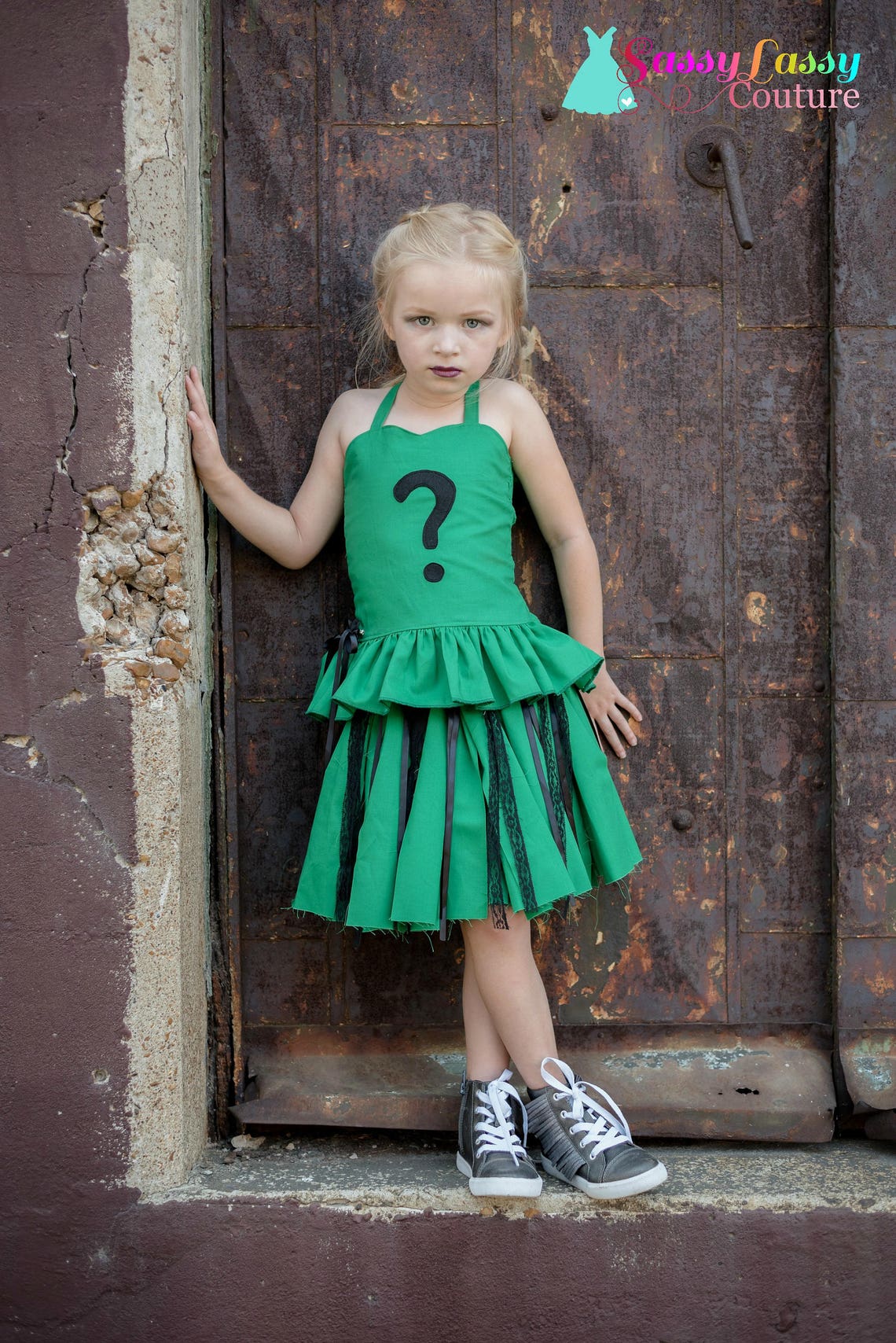 Riddler Inspired Costume Question Mark Costume Batman | Etsy