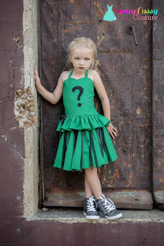 The Riddler Costume For Kids