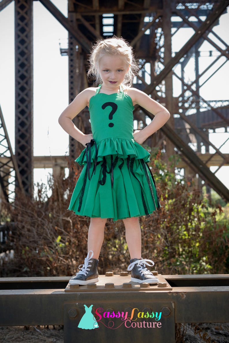 Riddler Inspired Costume Question Mark Costume Batman | Etsy