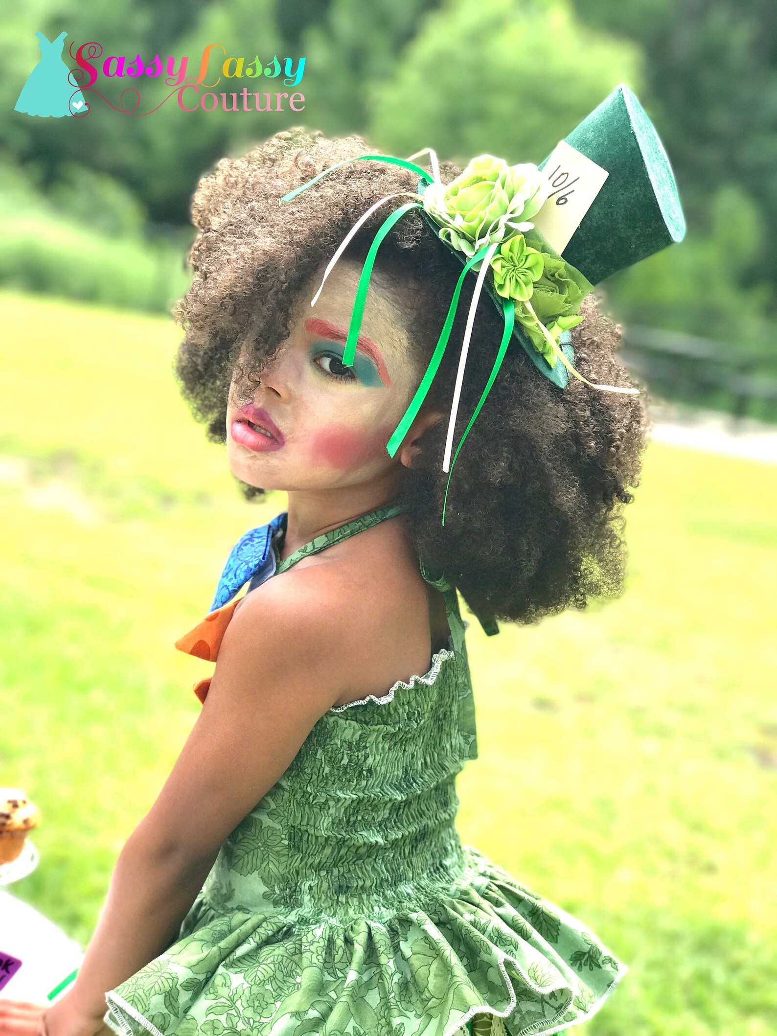 Mad Hatter Inspired Dress, Tea Party Dress, Hatter Costume Dress ...