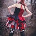 Harley Quinn Harlequin Goth Fairy Costume Queen of Hearts - Etsy