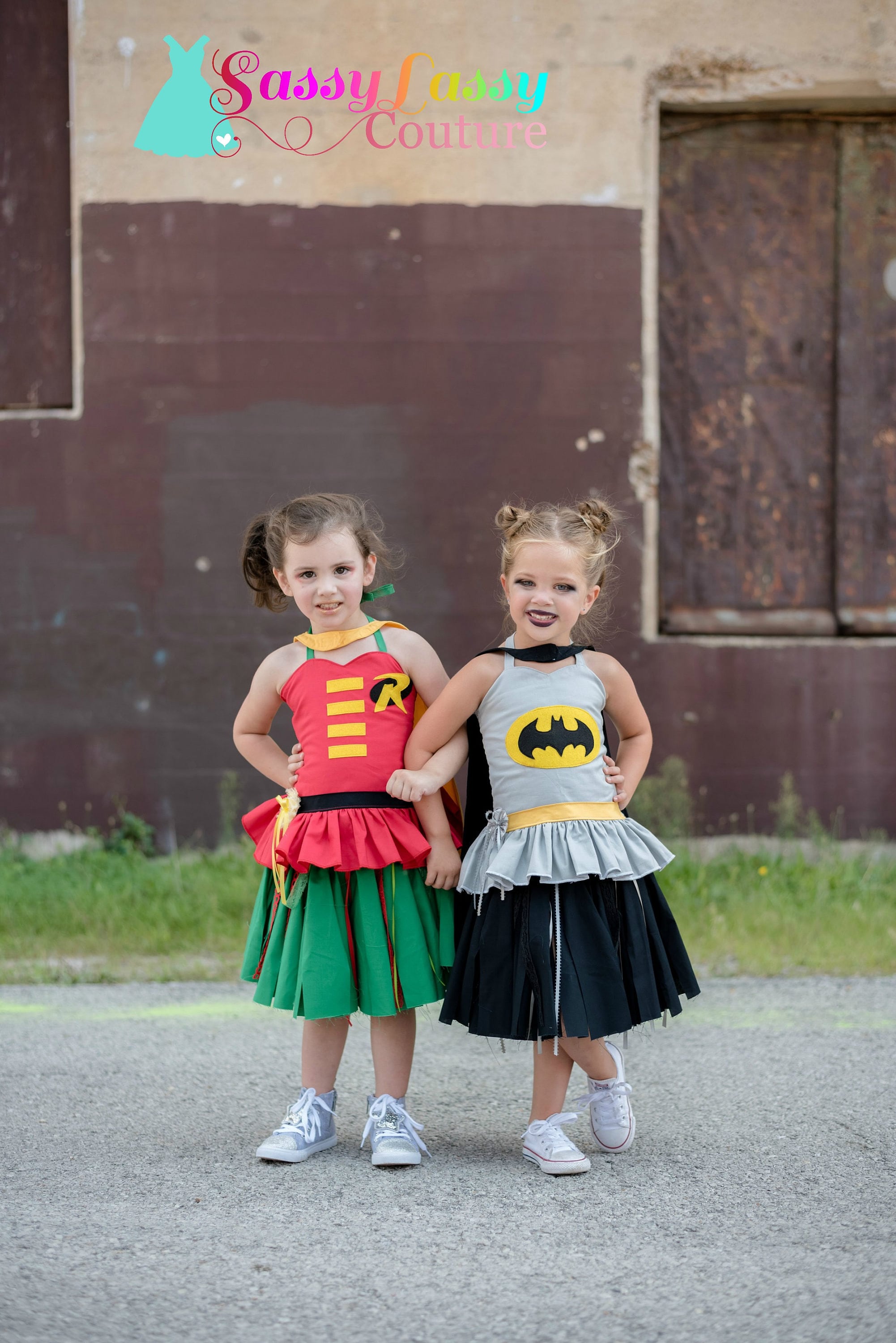 Batman And Robin Girl Tutu Costumes