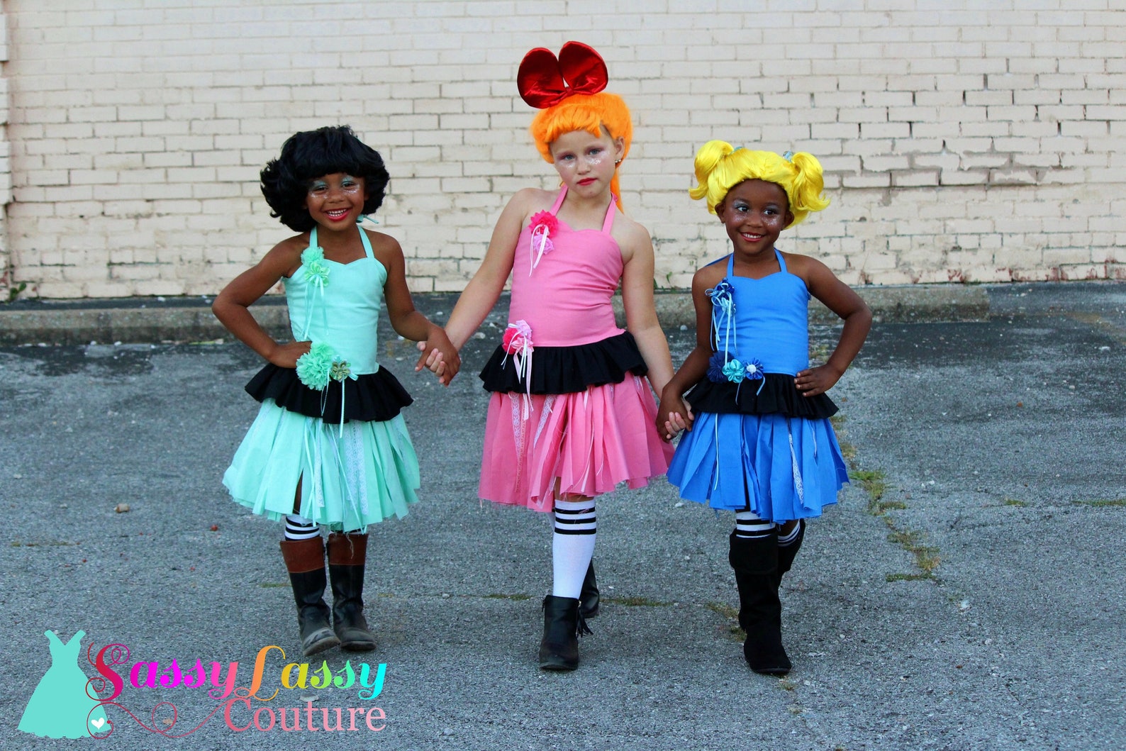 Powerpuff Girls Inspired Costume Blue Power Girl Costume - Etsy