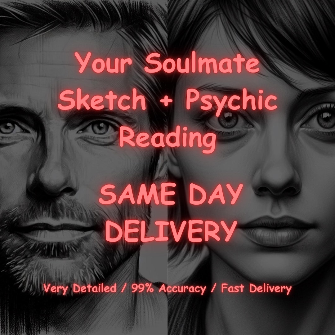 Soulmate Drawing + Psychic Reading | SAME DAY Delivery | Draw My ...