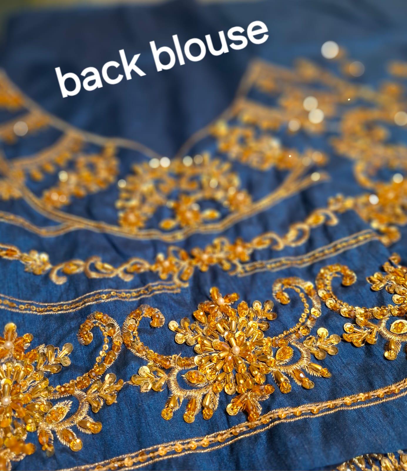 Pakistani Indian Bridal Formal Dresses Blue Lehenga Maxi Style Wedding ...