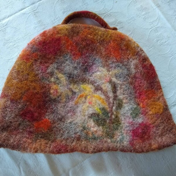 Felted Wool Tea Cozy - Etsy