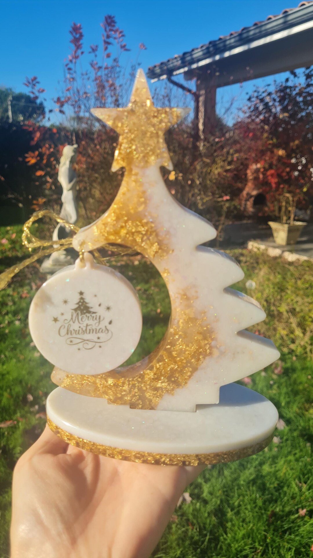 Epoxy Resin Christmas Tree. - Etsy