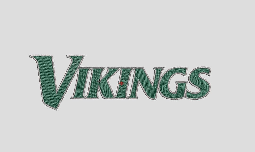 Vikings Letters Outline Machine Embroidery Designs | Vikings Embroidery ...