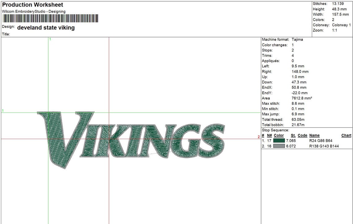 Vikings Letters Outline Machine Embroidery Designs | Vikings Embroidery ...