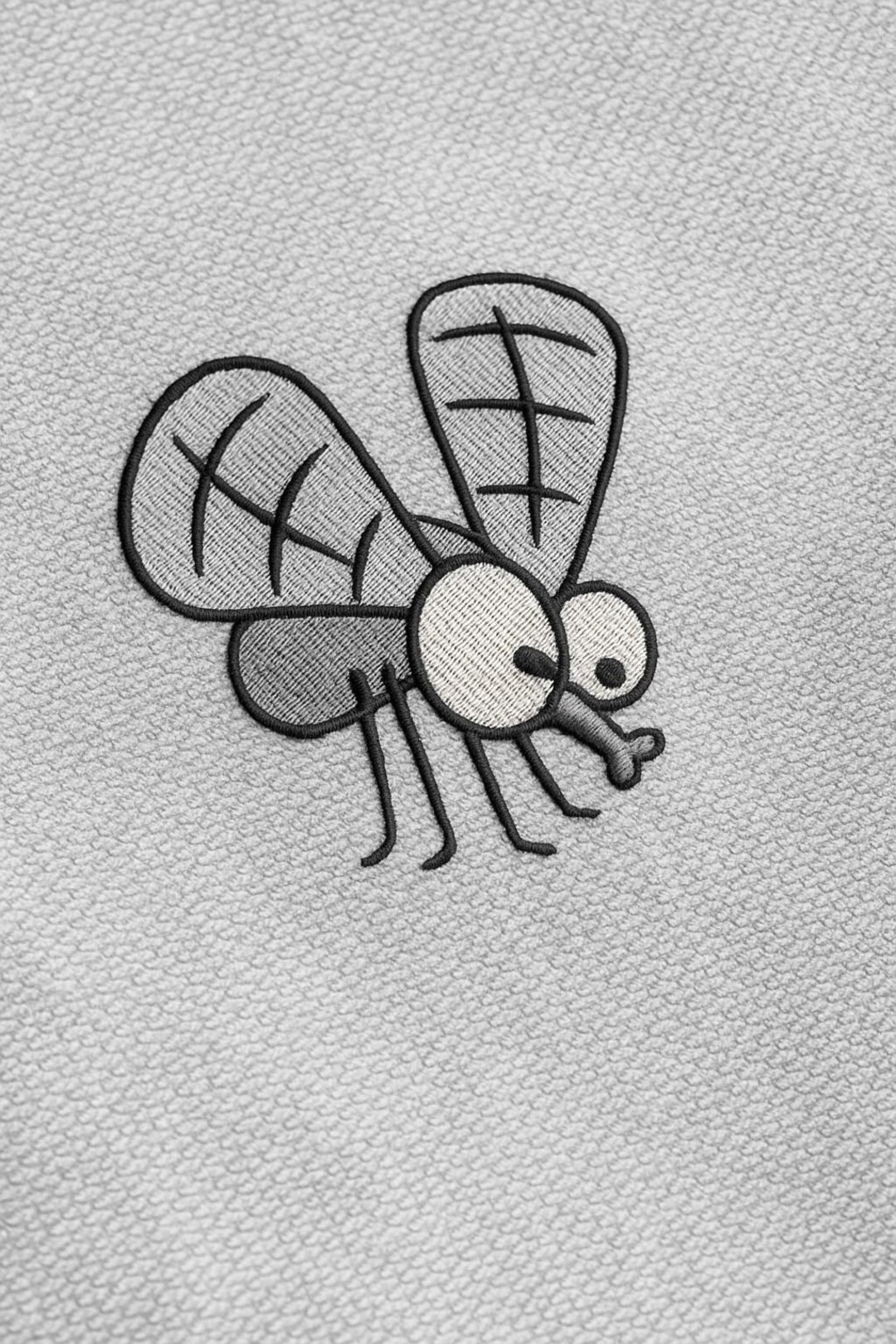 Cute Fly Embroidery Design, Funny Bug Digital File, Cartoon Insect ...
