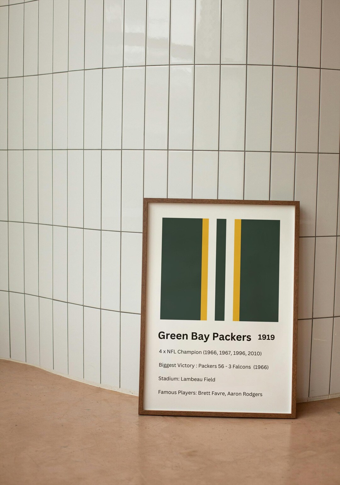 Green Bay Packers Print - Etsy