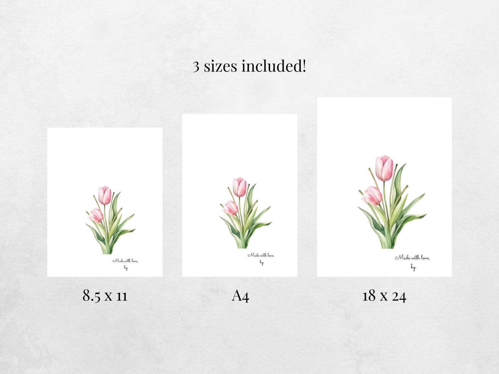 Handprint Flower Bouquet Art Print, DIY Keepsake Gift (PDF) - Etsy