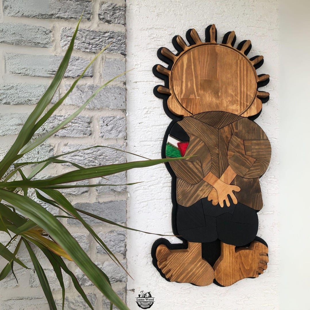 Wooden Hanzala Wall Art 3D Wall Decor - Etsy