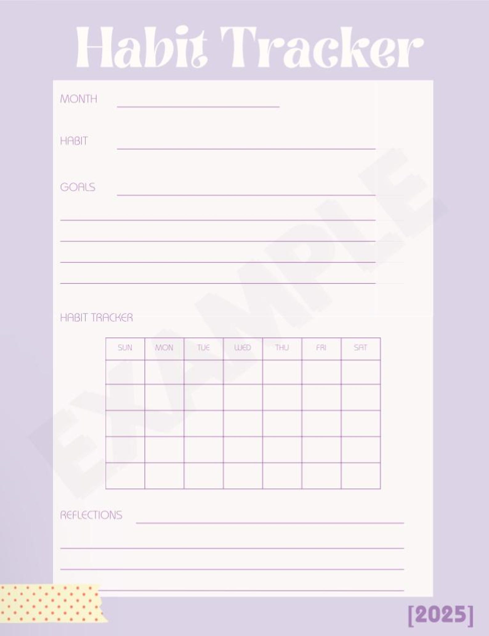 New Year 2025 Planner Purple - Etsy