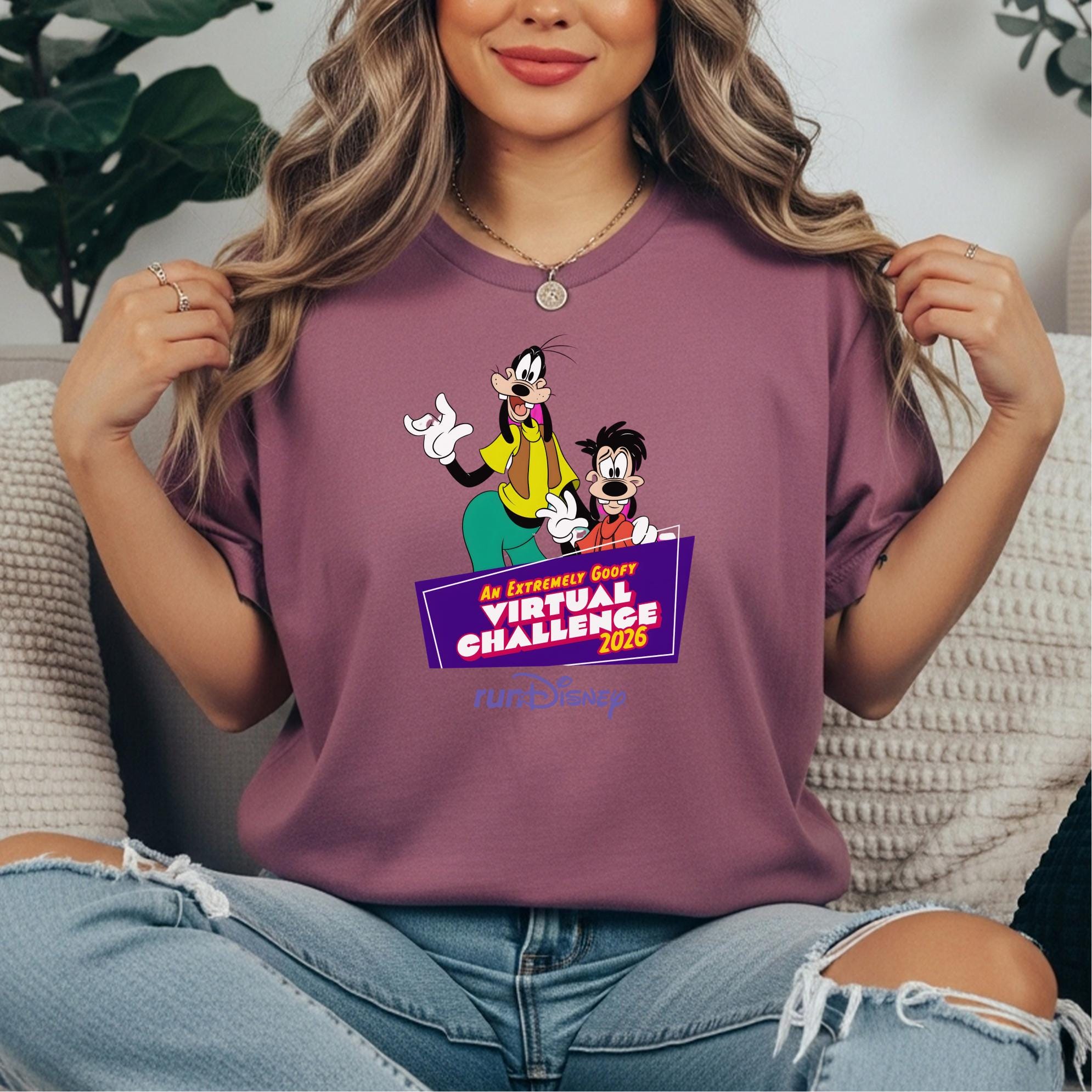 Rundisney Extremely Goofy Virtual Challenge, Goofy Runner Iron On ...