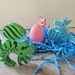 Easter T-rex - 3D Printed Flexible Easter Dinisaur Toy - Perfect for ...