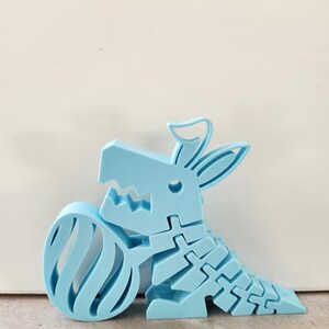 Easter T-rex - 3D Printed Flexible Easter Dinisaur Toy - Perfect for ...