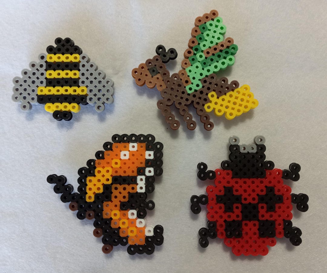 Perler Bead Insect Magnets - Etsy