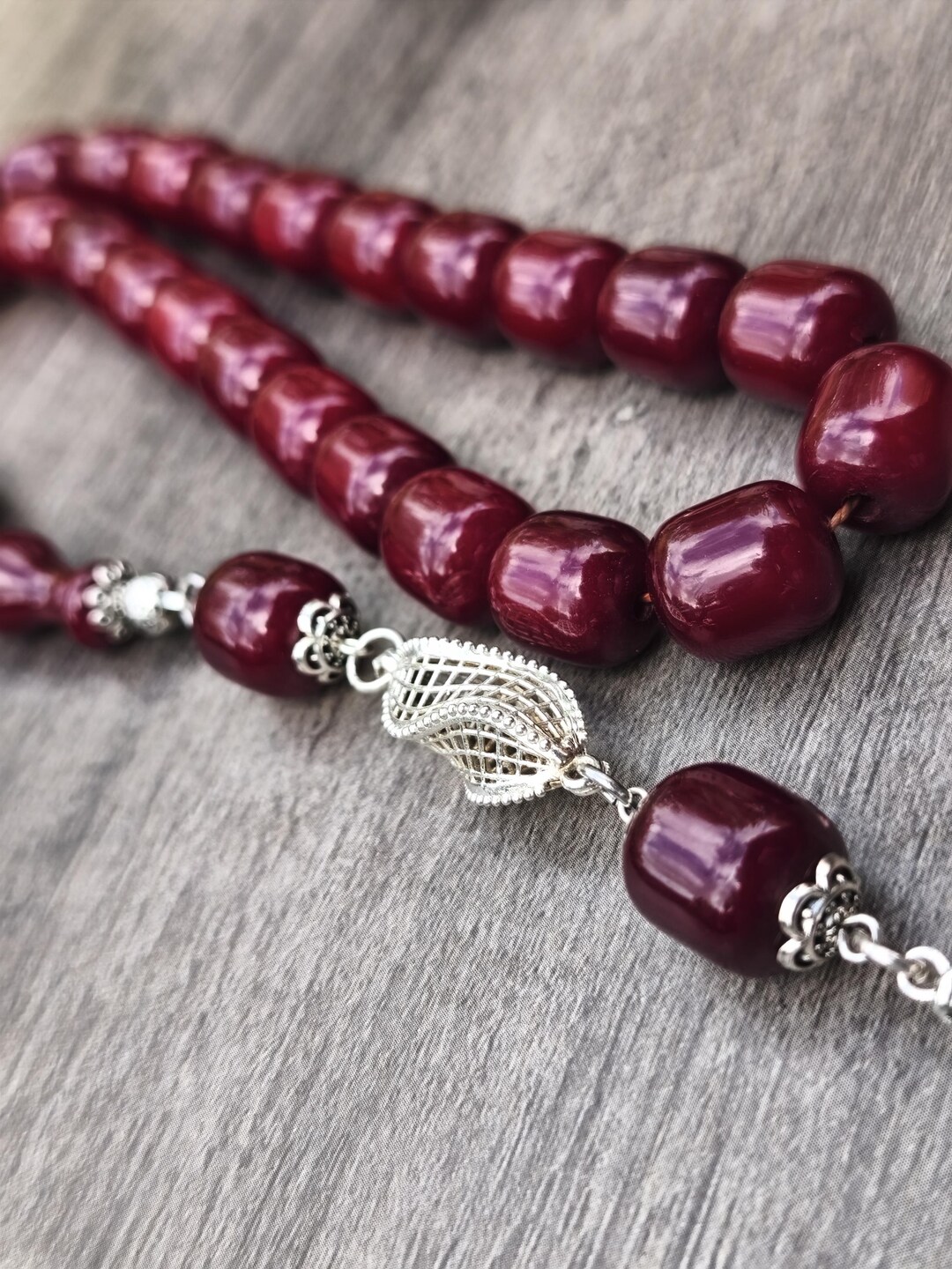 Cherry Colour Bakelite German Formula Extreme Silver Design Tessels ...