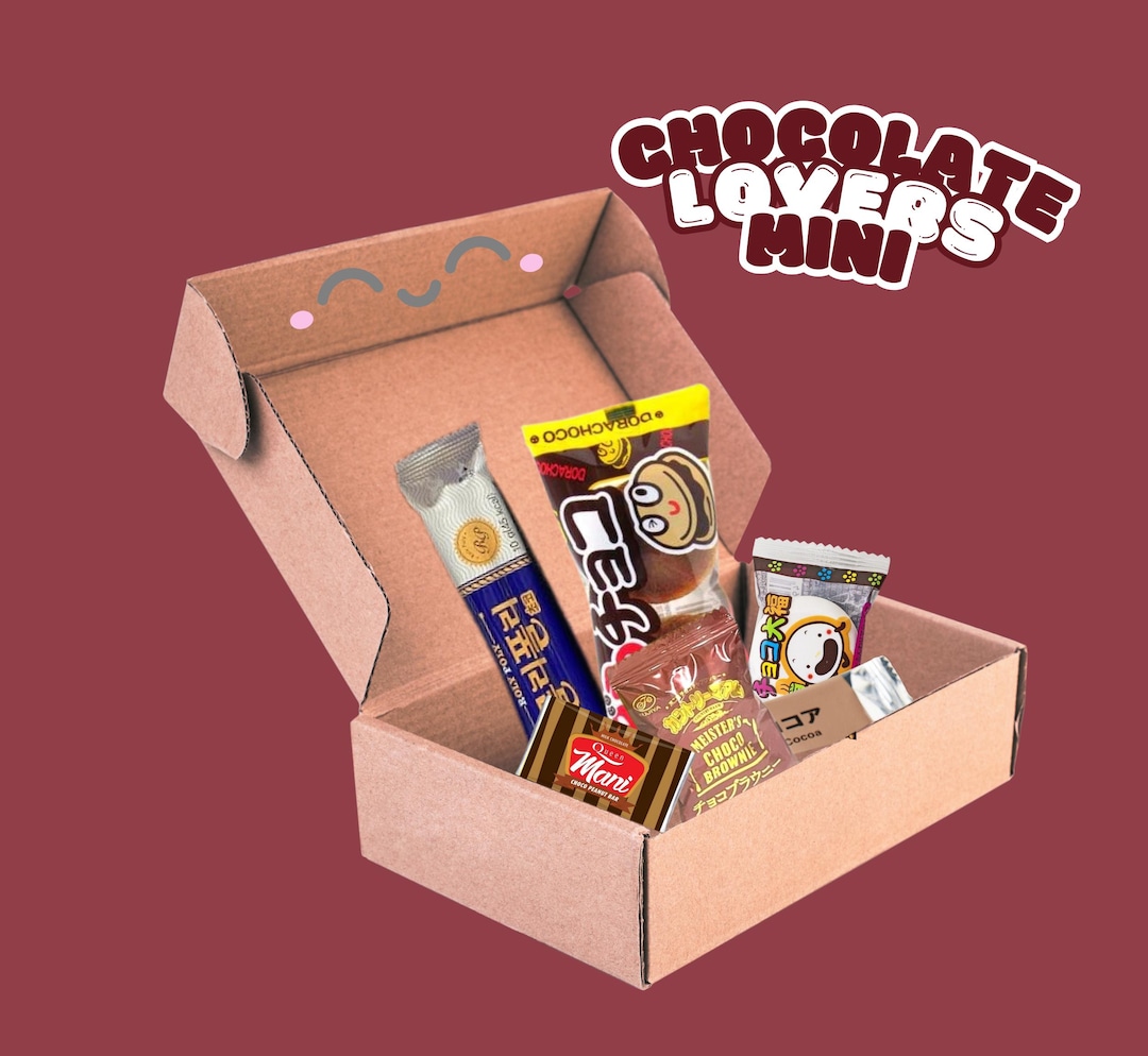 Chocolate Lovers Mini Asian Treat Pack Curated Asian Japanese Snack ...