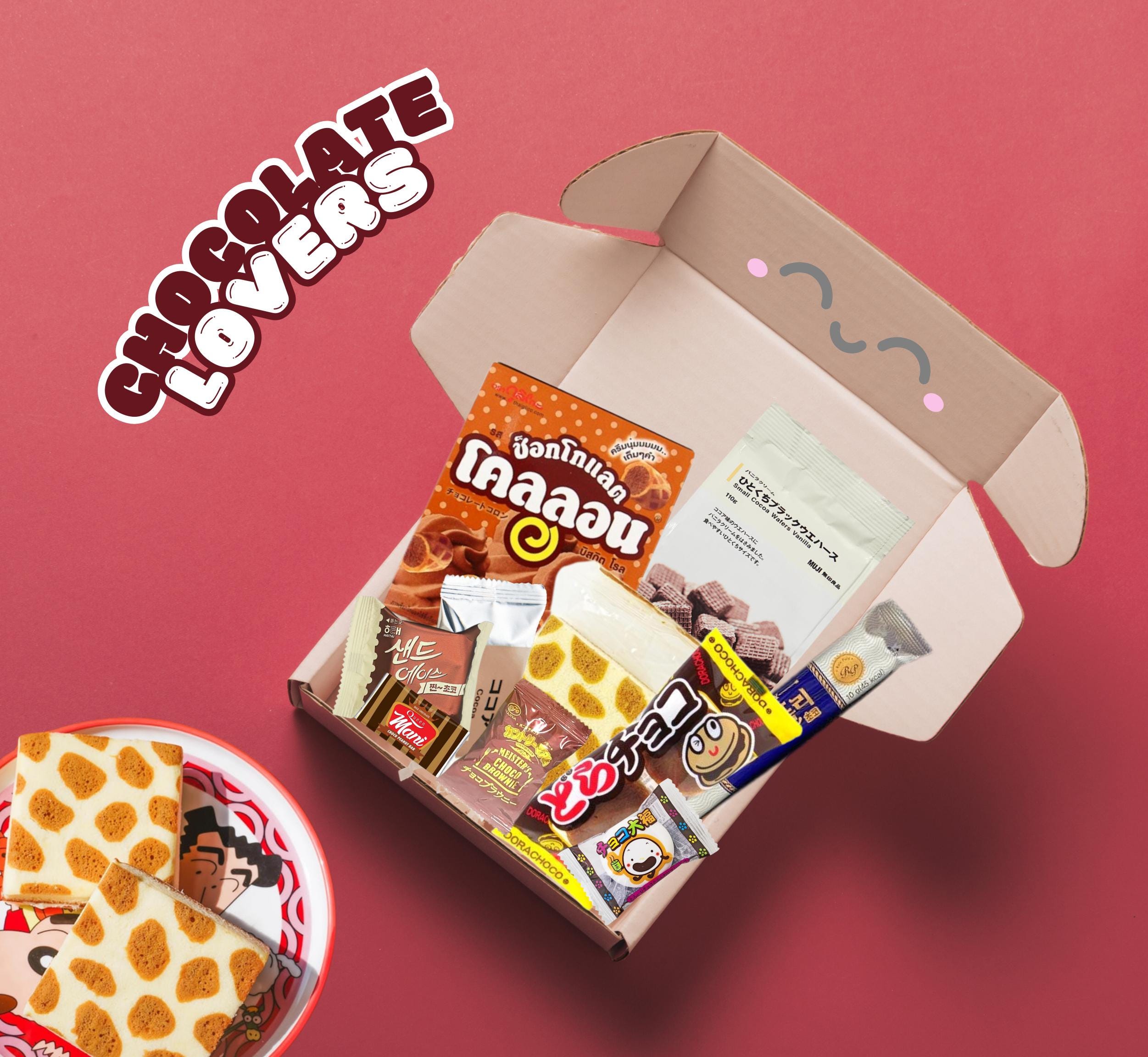 Chocolate Lovers Deluxe Asian Treat Box Curated Asian Japanese Snack ...