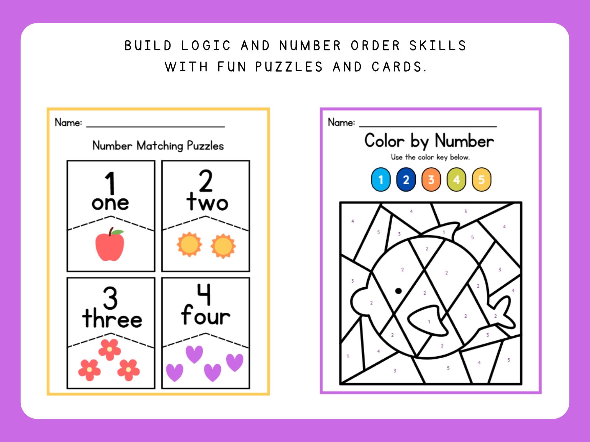 Numbers 1-10 Learning Pack PDF | Preschool & Kindergarten Math ...