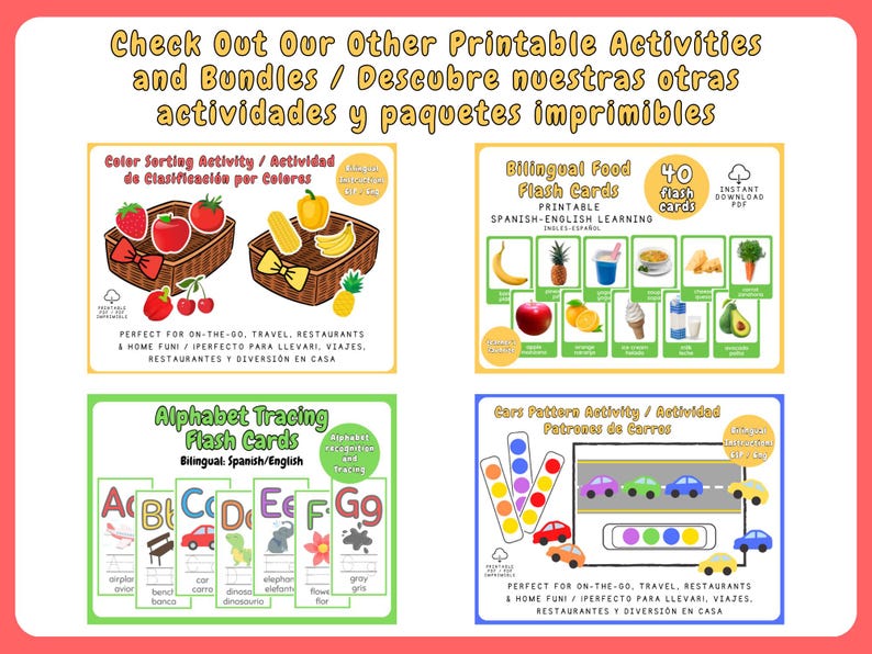 Bilingual Number Flash Cards 1–10 | English Spanish Numbers Printable ...