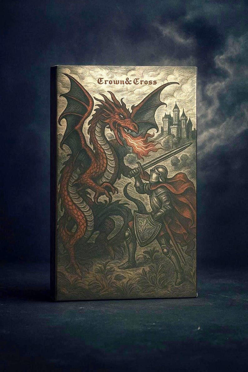 Crown & Cross Tarot Deck – 78 Medieval Tarot Cards for Divination ...