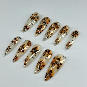 Tiger Lilly Press on Nails With Application Pack - Etsy