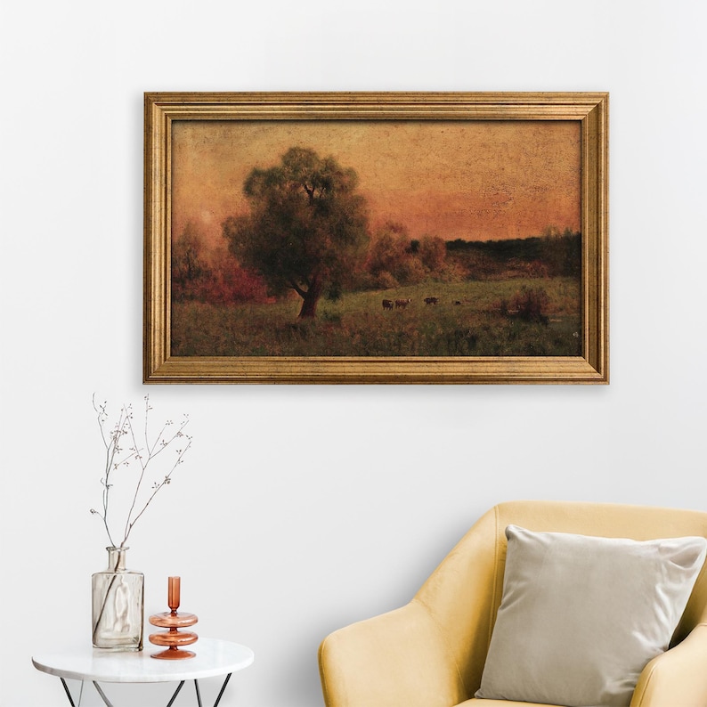 Gold Gilded TV Frame, 32, 43, 50 55 Inch Ornate Frame, Tv Frame for ...