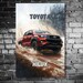 Toyota Hilux, Original Wall Art Poster Decor, Digital Car Poster - Etsy