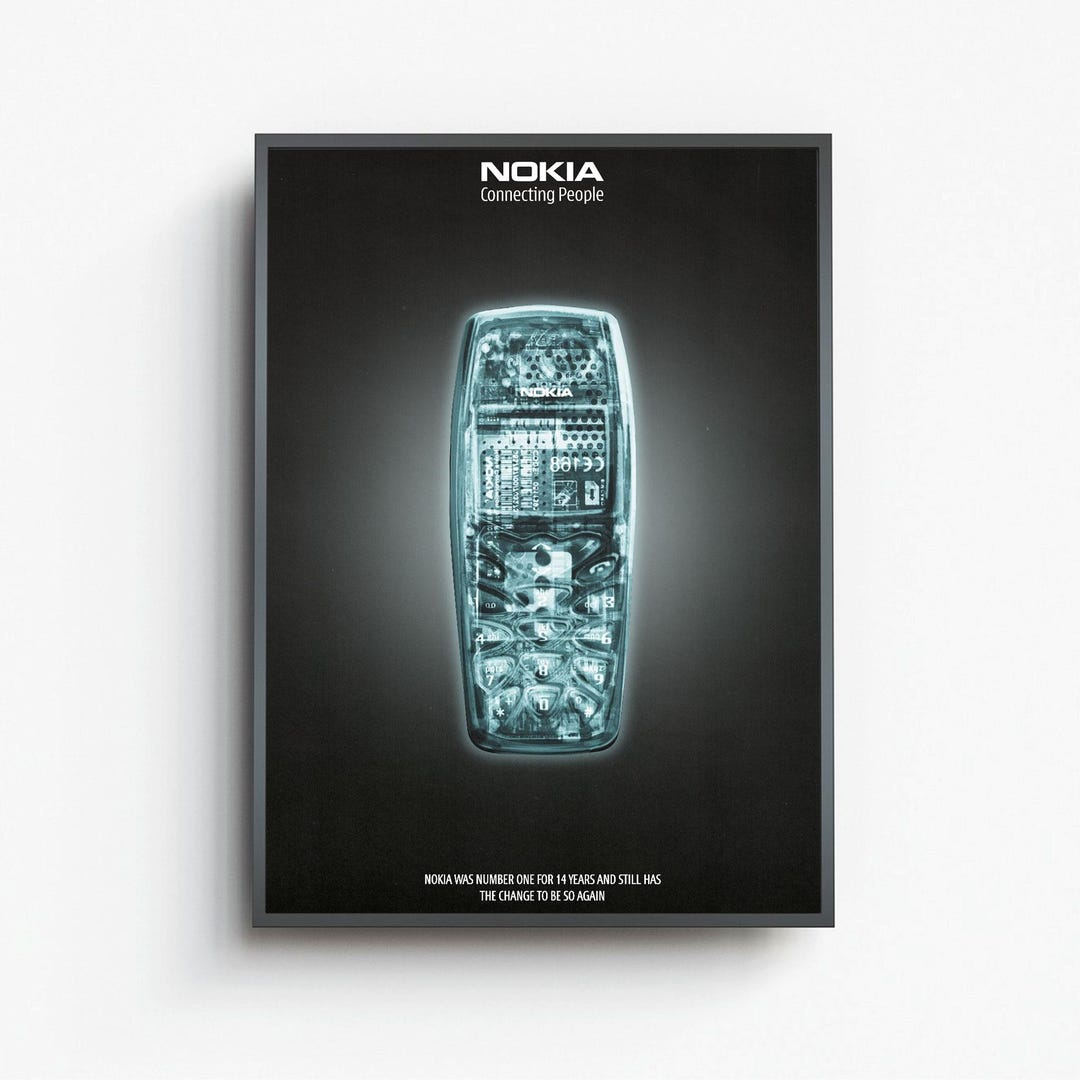 Nokia X Ray Digital Download Poster A3-A2 Size Instant Download by ...