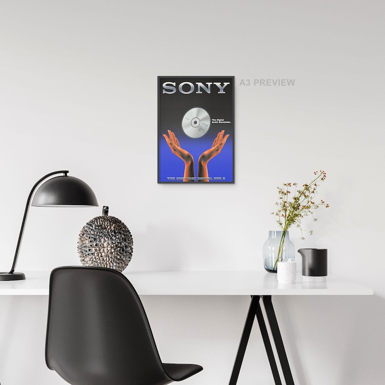 Sony Promo Poster High Quality,sony Promo Poster, Music Poster, Album ...