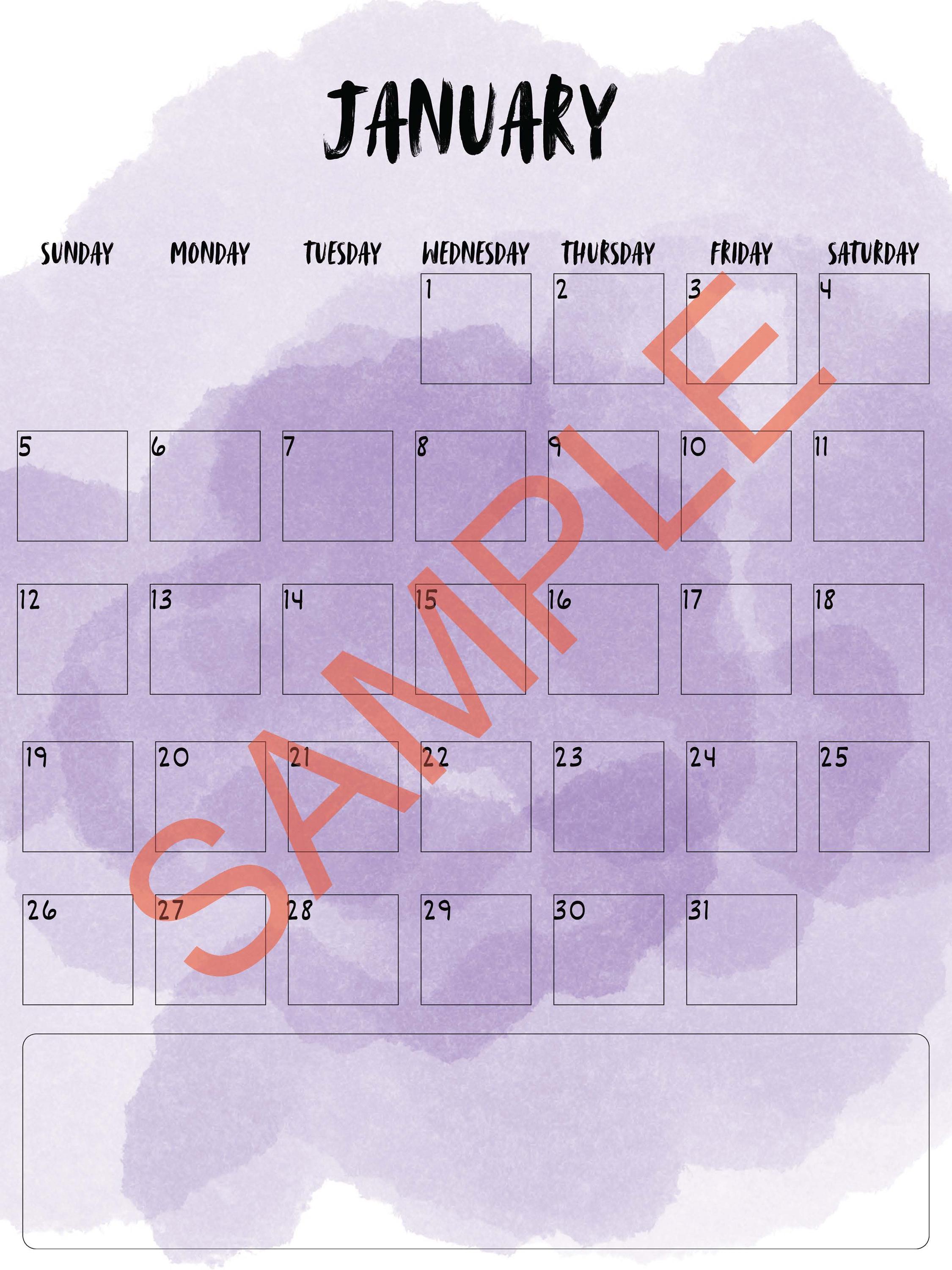 2025 Calendar Month-to-month - Printable & Digital-ready! - Etsy