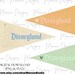 Vintage Mickey Disneyland Pennants, Disney Party Banner (digital File ...