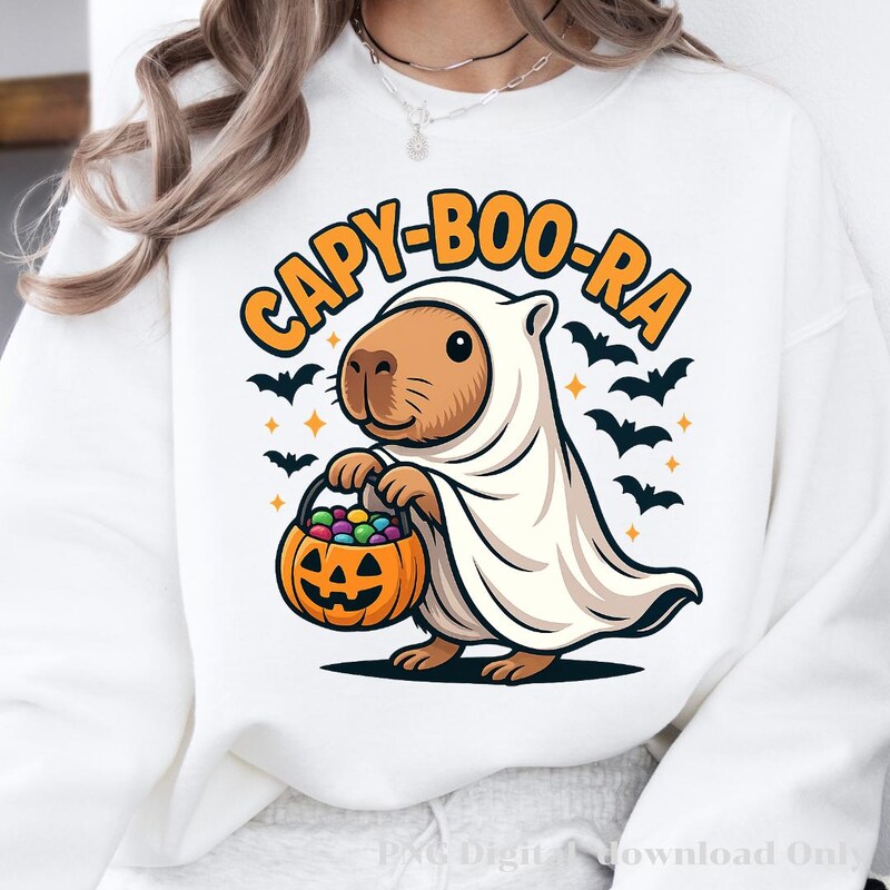 Capy Halloween Png - Etsy