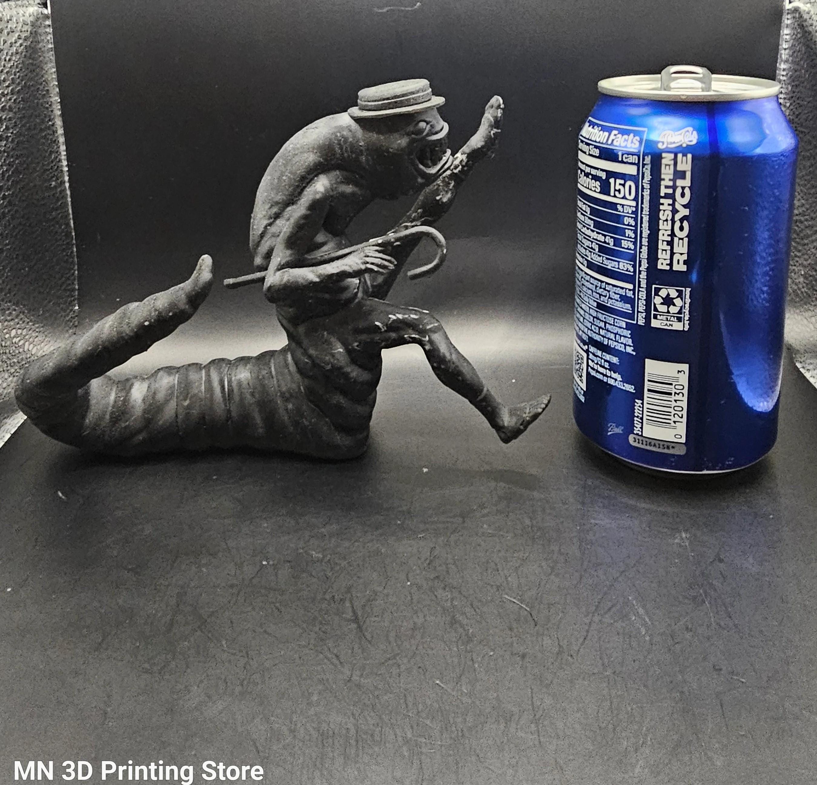 Spaceballs Alien Figurine: Translucent Green UV Resin, 3D Printed - Etsy