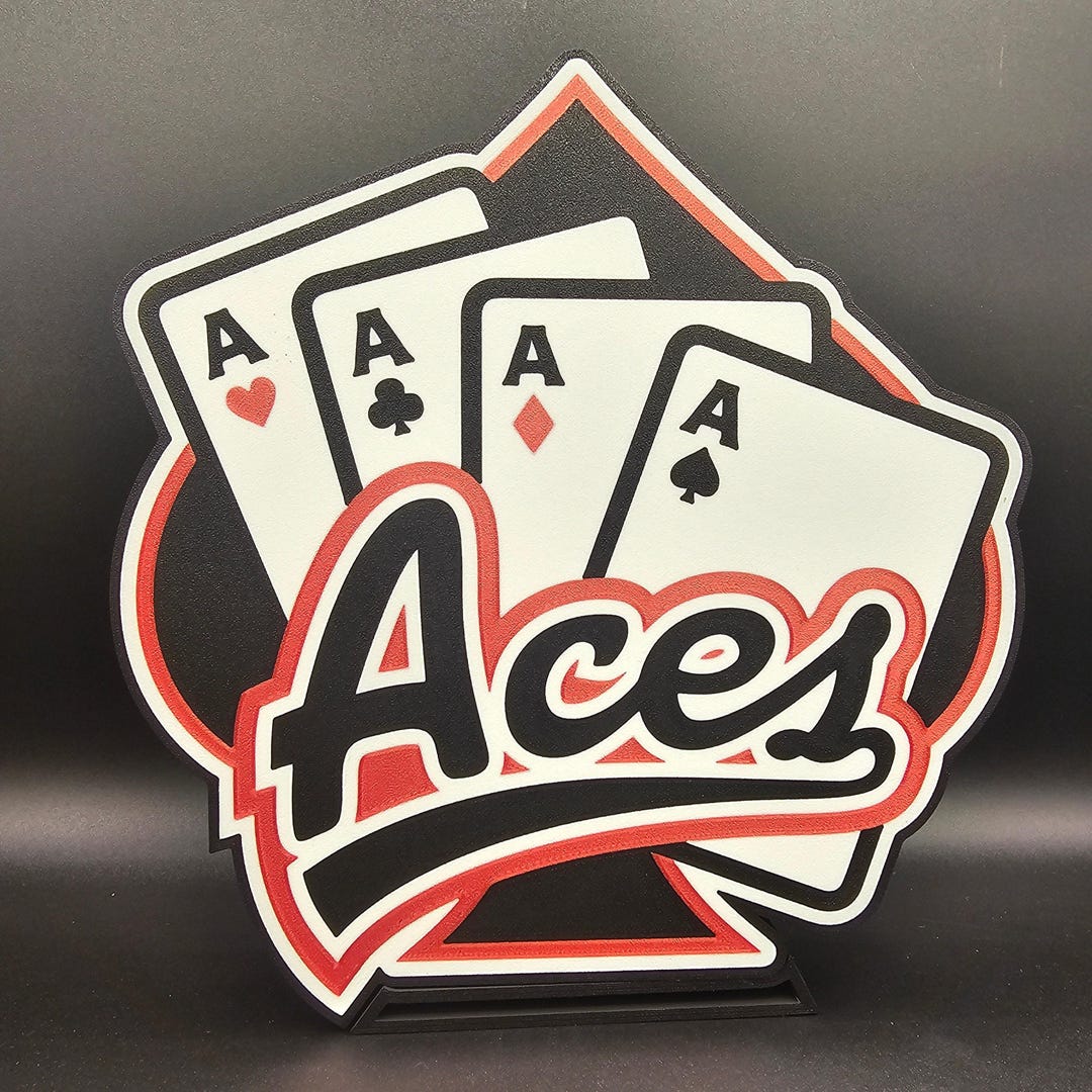 Aces LED Light Box - Etsy