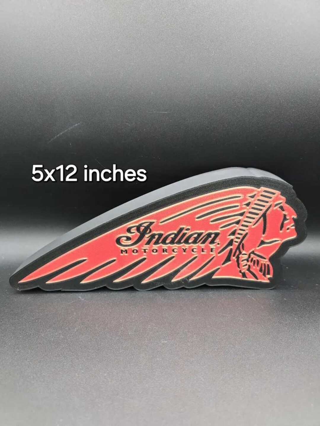 Indian Motorcycle LED Light Box - Etsy