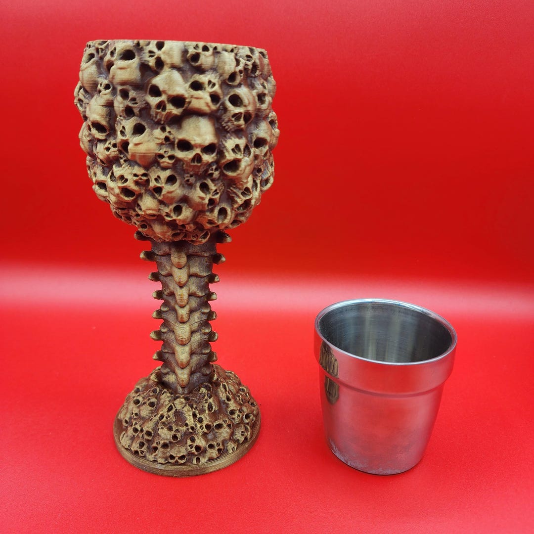 Skull of Skulls Chalice Goblet - Etsy