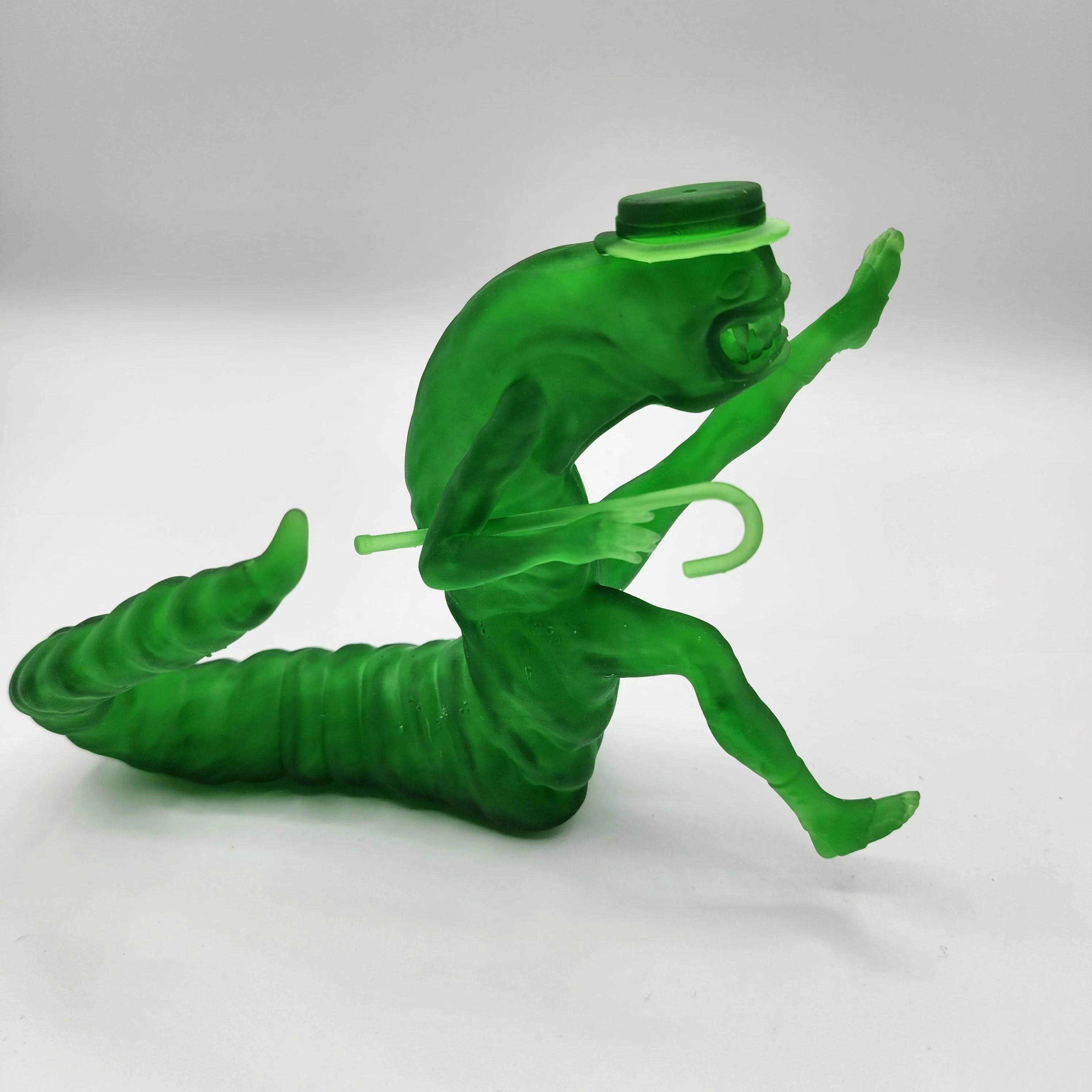 Spaceballs Alien Figurine: Translucent Green UV Resin, 3D Printed - Etsy