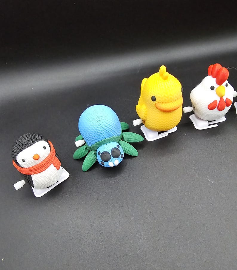 Crochet Wind up Walking Toys - Etsy