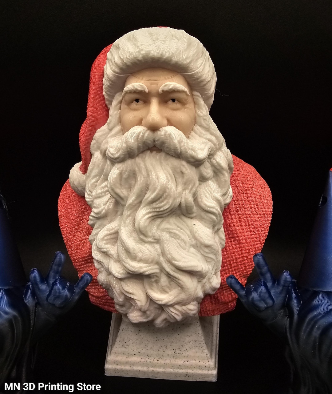 Santa Clause Statue - Etsy
