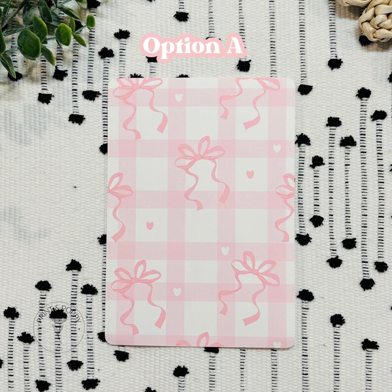 Coquette Kindle Case Inserts: Pink Bow, Cherry, Gingham Designs - Etsy