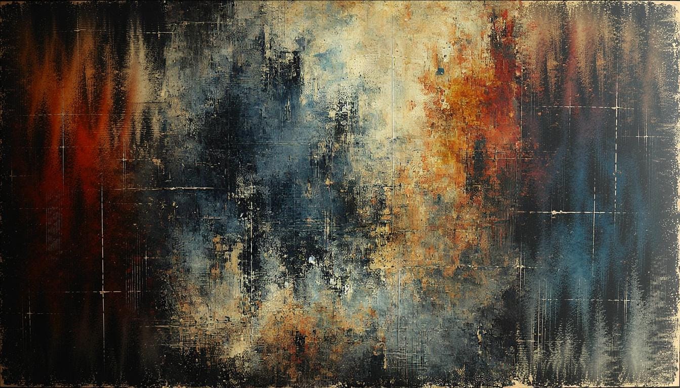 Stunning Modern Textured Wall Art | Abstract Fire and Ice Fusion ...