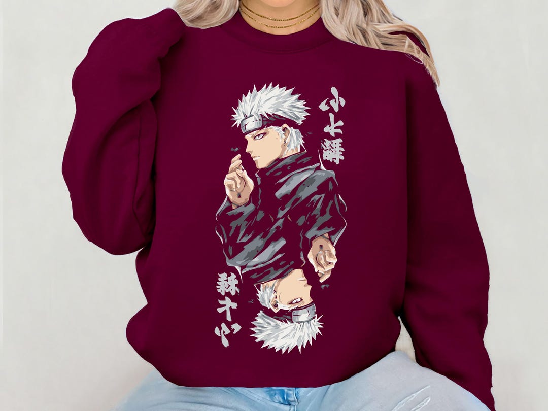 Gojo Satoru Sweatshirt, Jujutsu Kaisen Shirt, Gojo Shirt, Gojo Vs ...