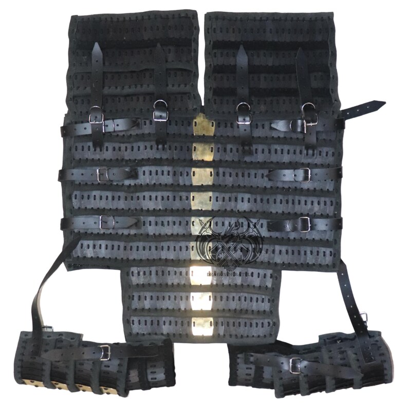 Armadura de láminas medieval: armadura corporal medieval de primera ...