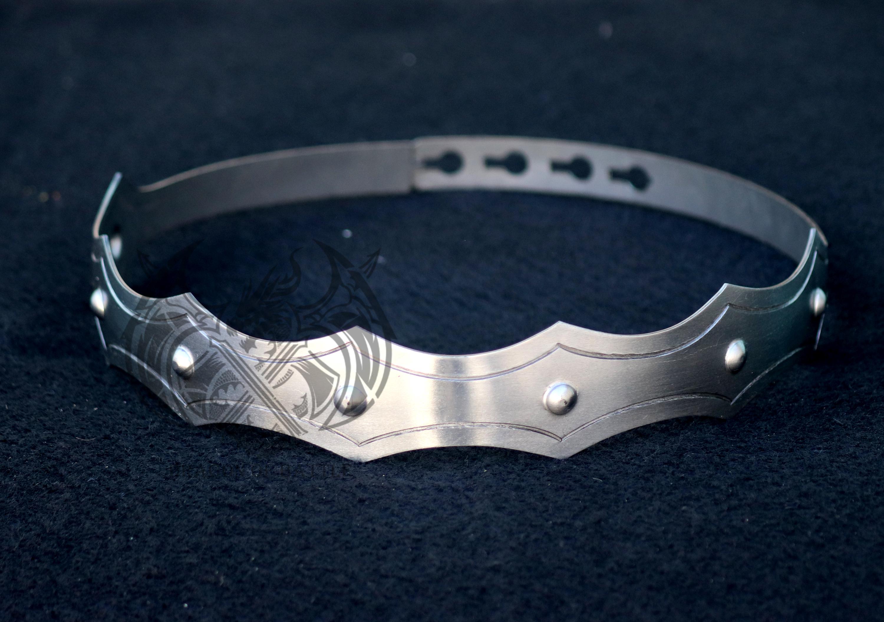 Medieval Crown of Sovereignty Custom-fit Noble Crown for Kings, Queens ...